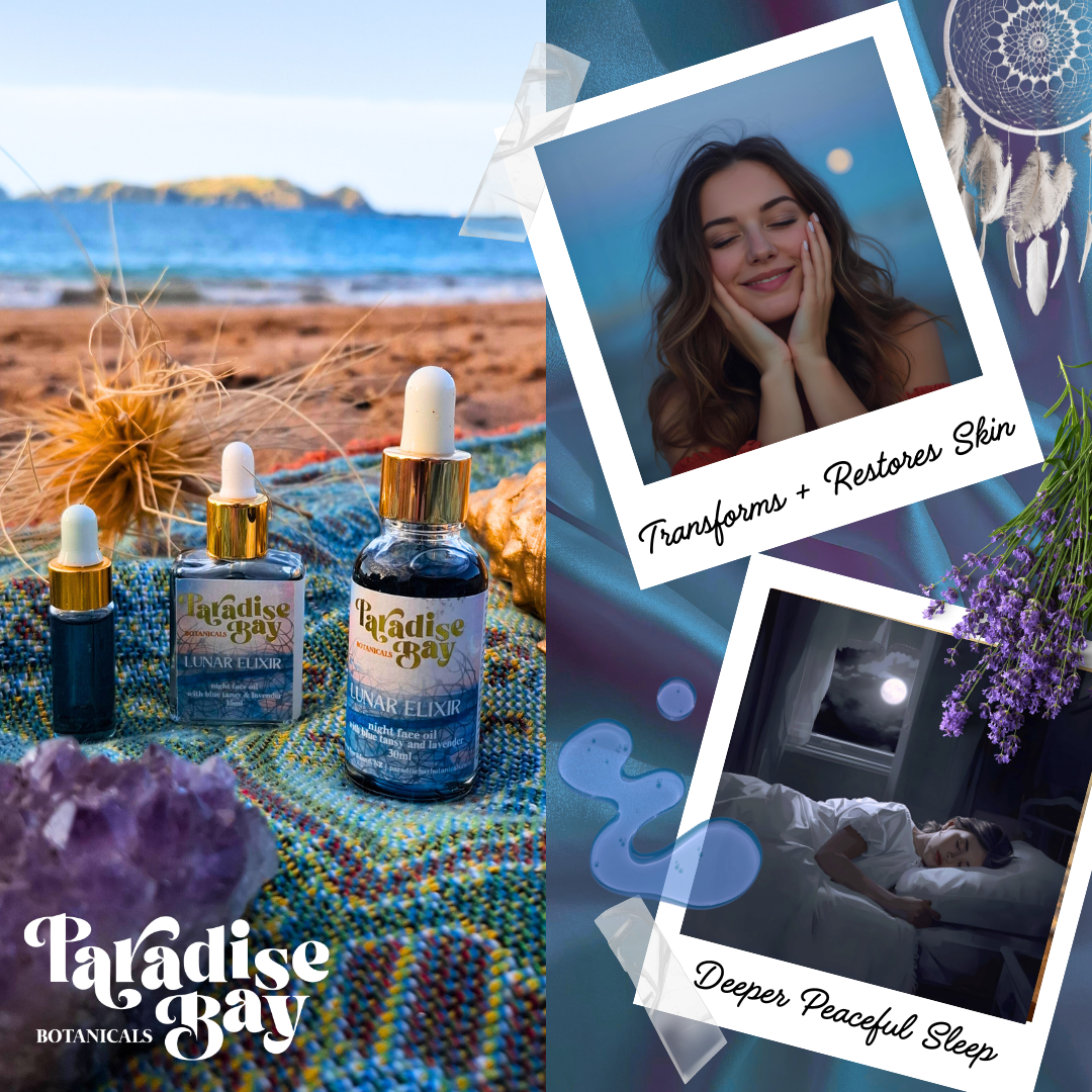 LUNAR ELIXIR - Restorative Night Face Oil – Paradise Bay Botanicals